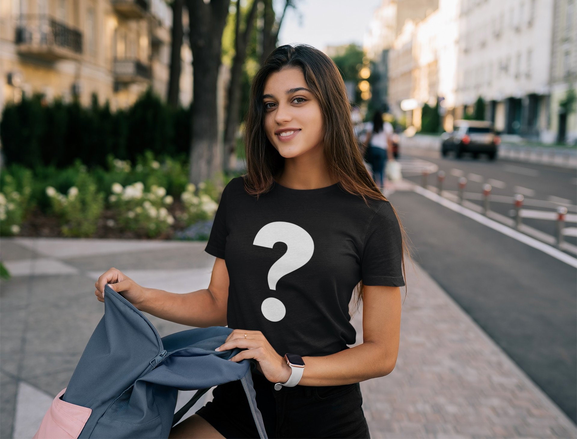 Question Mark T-shirt Shirt for Unisex Men Women Customer - Etsy