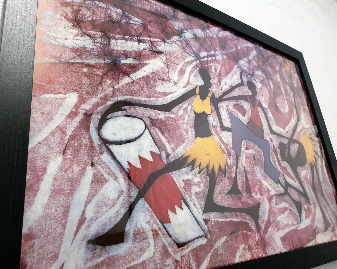 Black African Dance Abstract Art Wall Framed Picture Poster - Etsy
