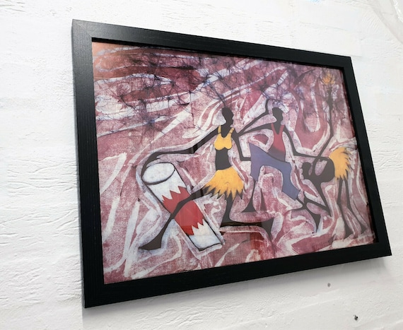 Black African Dance Abstract Art Wall Framed Picture Poster - Etsy