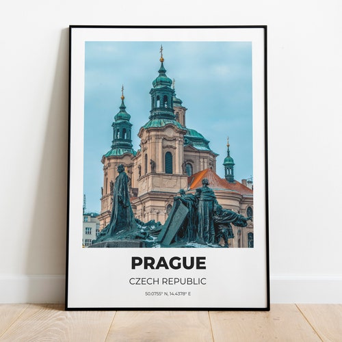 Prague Poster A3 - Etsy