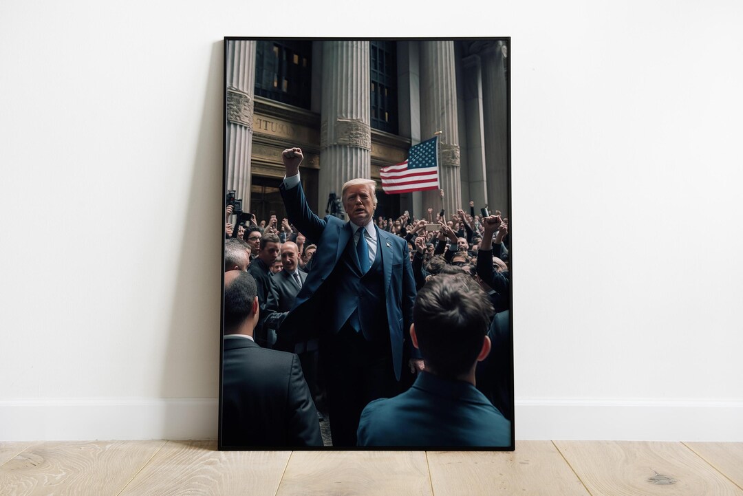 Donald Trump Poster: Patriotic Americana Art Print - Etsy