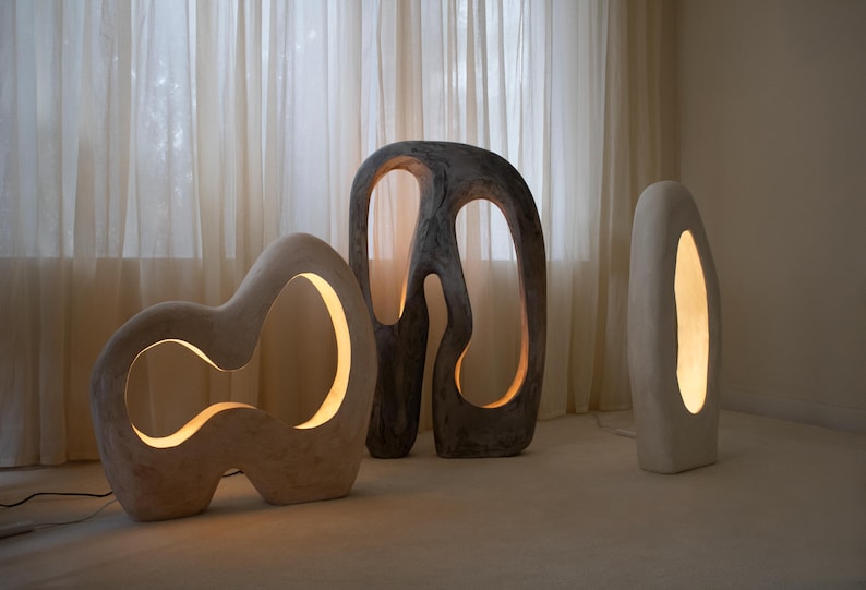 Infinite Lamp, Handmade Sculptural Floor Lamp, Limited Edition - Etsy