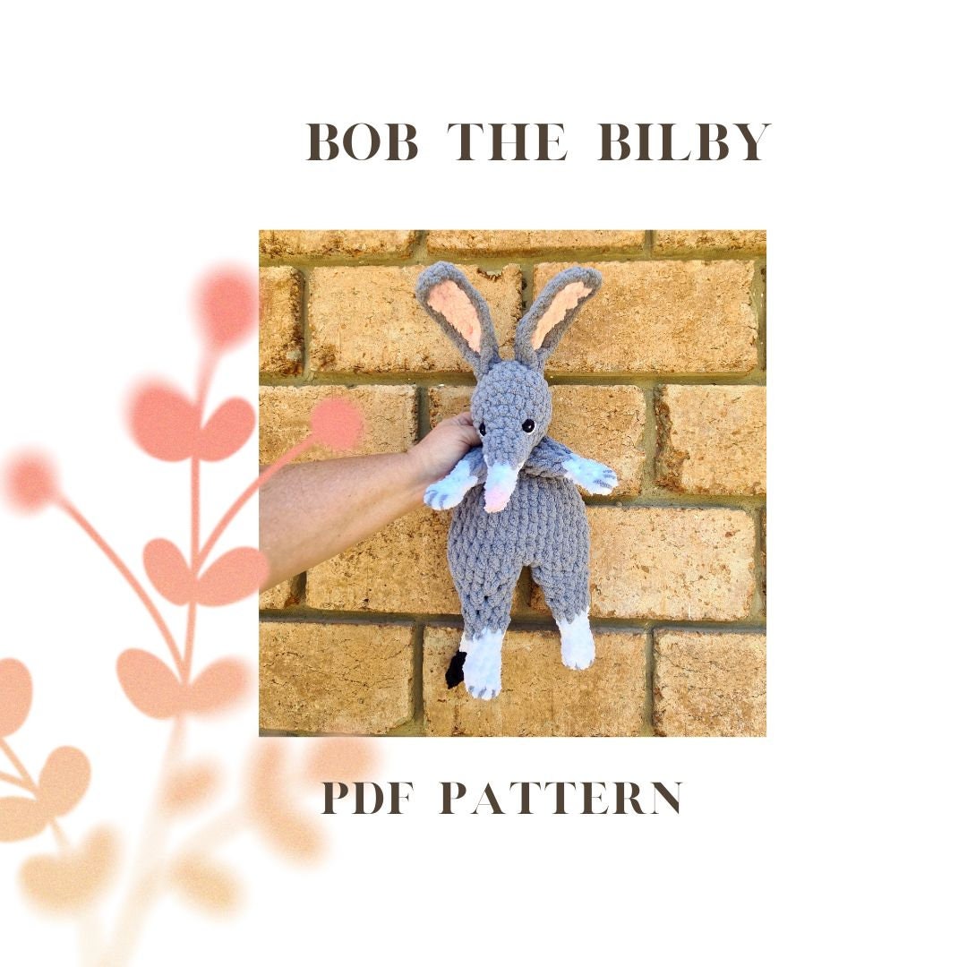 Bob Bilby PDF Pattern - Etsy