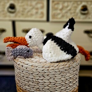 Pelican Crochet Pattern, Amigurimi Pattern, Crochet Pelican, Lovey ...