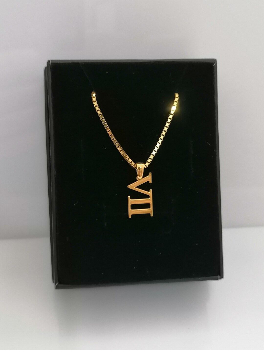 Personalized Roman Numerals Necklace Roman Numeral Pendant - Etsy