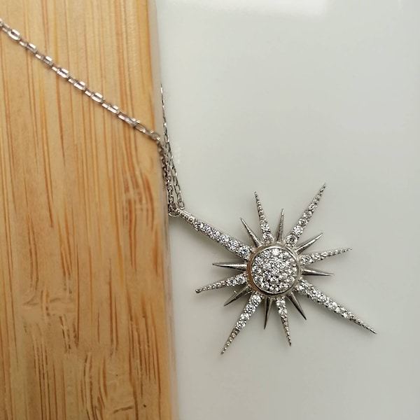 North Star Necklace - Etsy