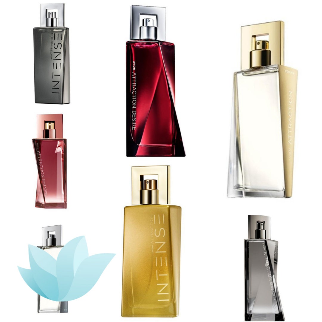 Avon Attraction EDP Collection Sensation, Desire, Intense, Game, Awaken ...