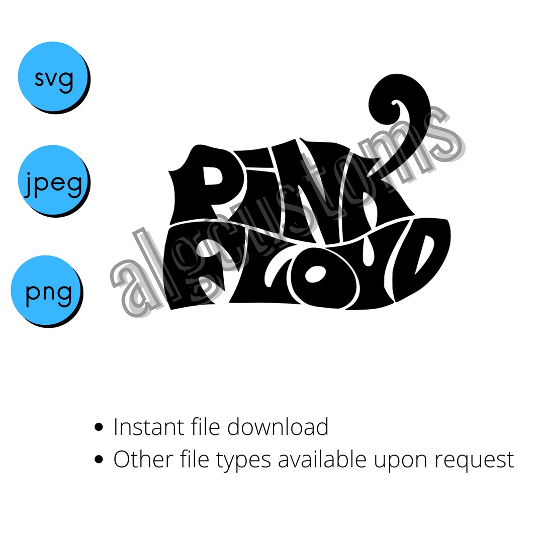 Pink Floyd Stencil Cricut Svg Jpeg Png - Etsy