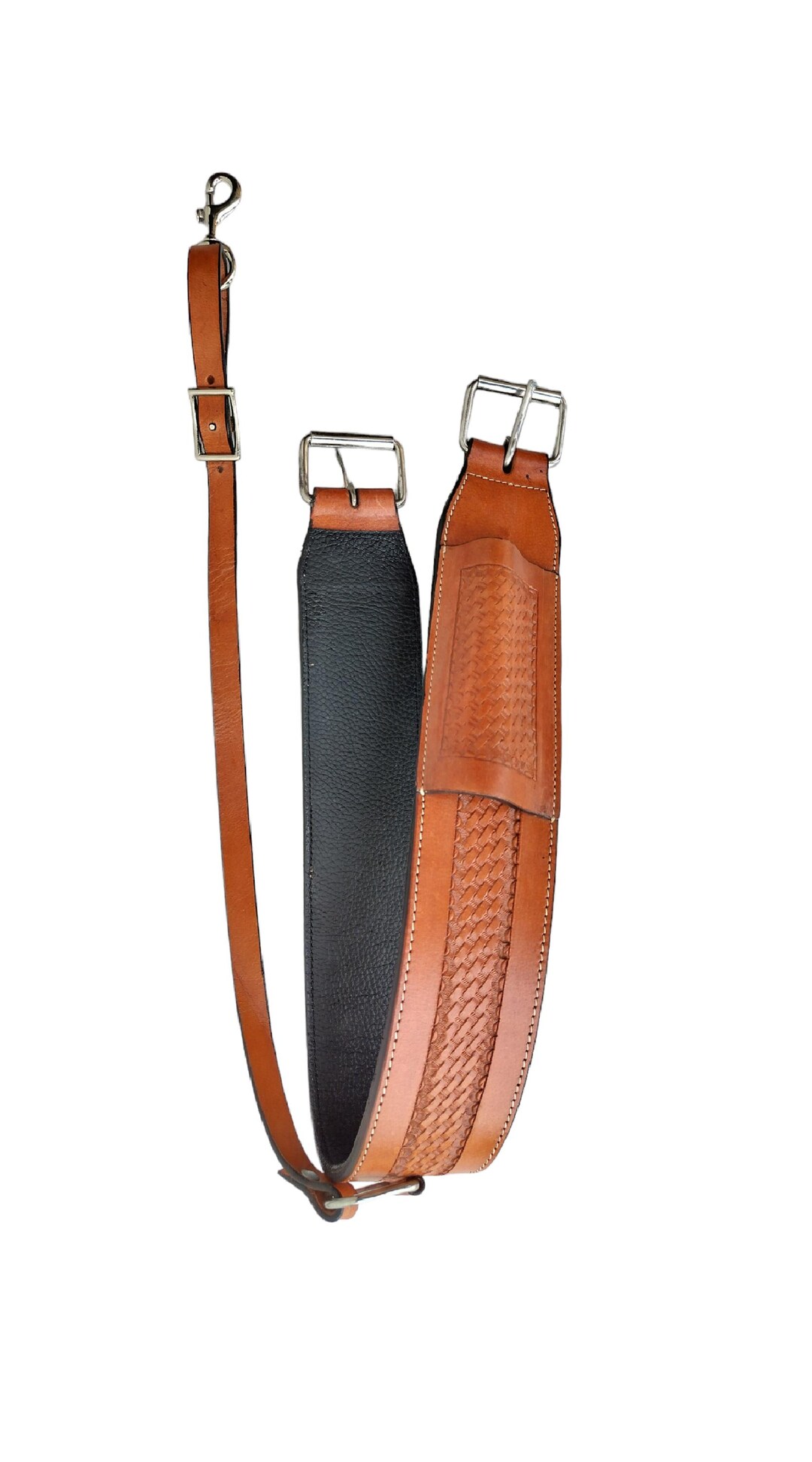 Western Horse Leather Cinch Horse Saddle Girth 36'' End to End Tan ...