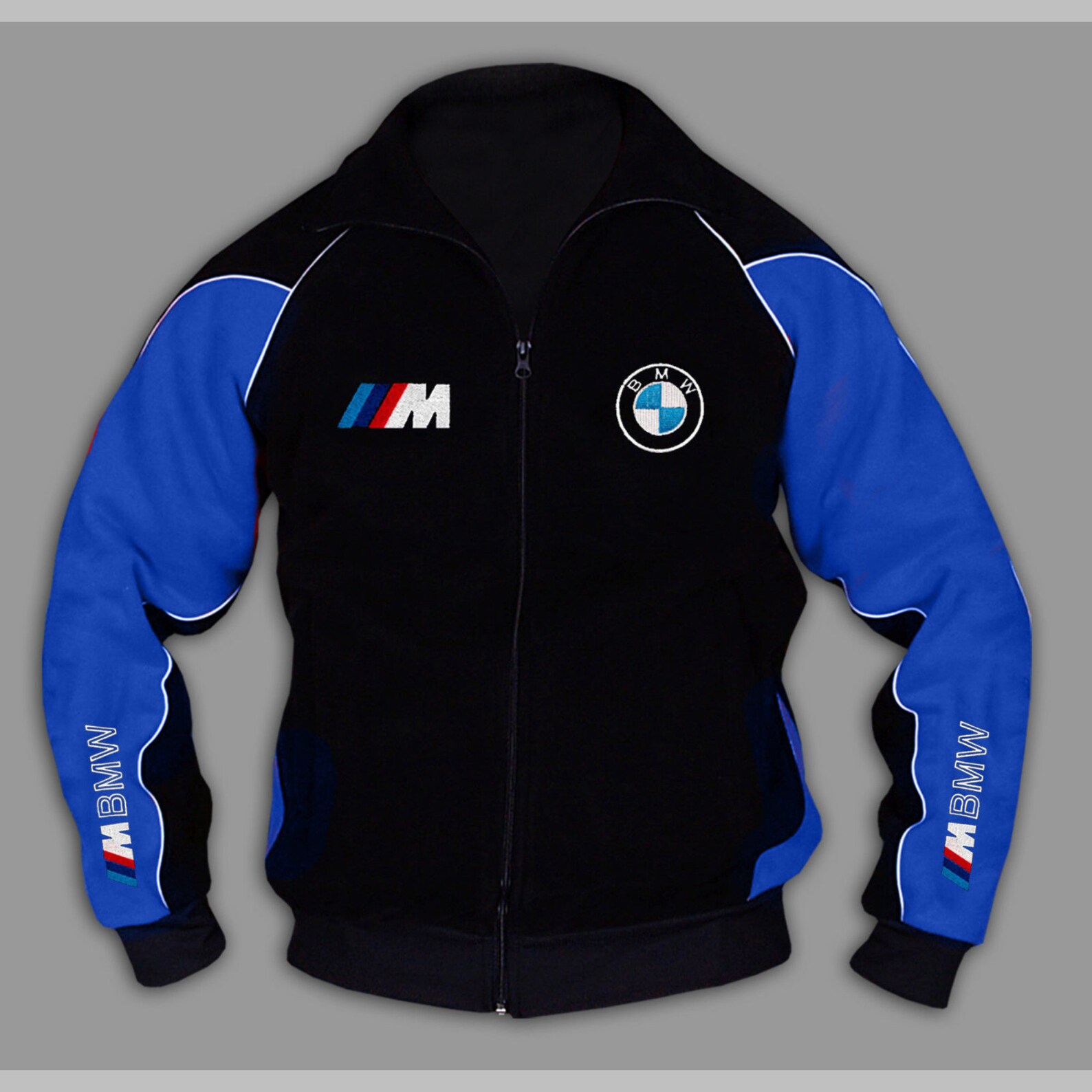 Handmade BMW M Power Racing Jacket Sweat Sweatshirt Zip jacke | Etsy
