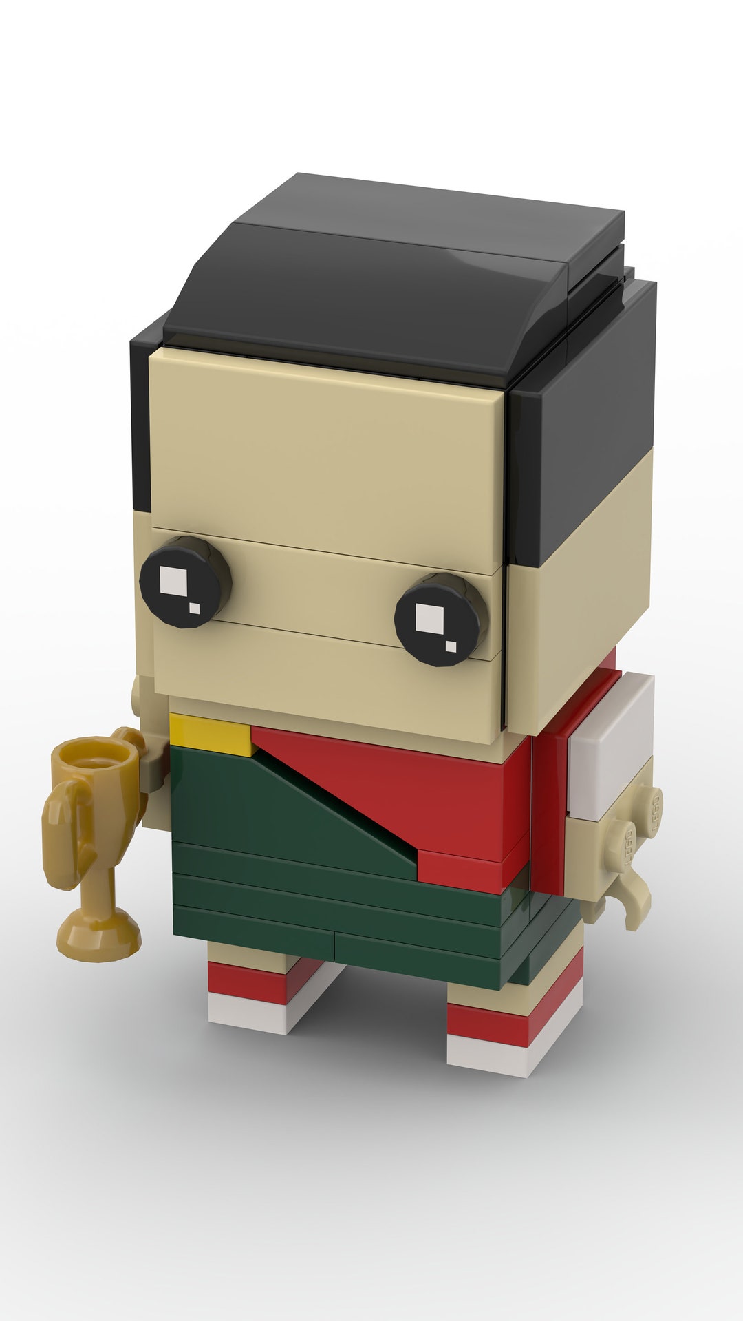 Only PDF Christiano Ronaldo Moc(no Bricks Included!) - Etsy