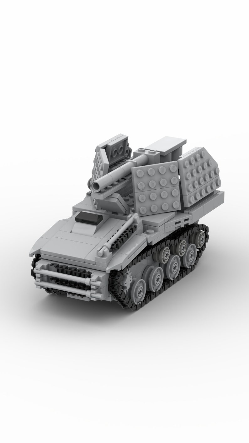Sturmpanzer 38t Grill German World War II Self Propelled Gun Moc NO ...
