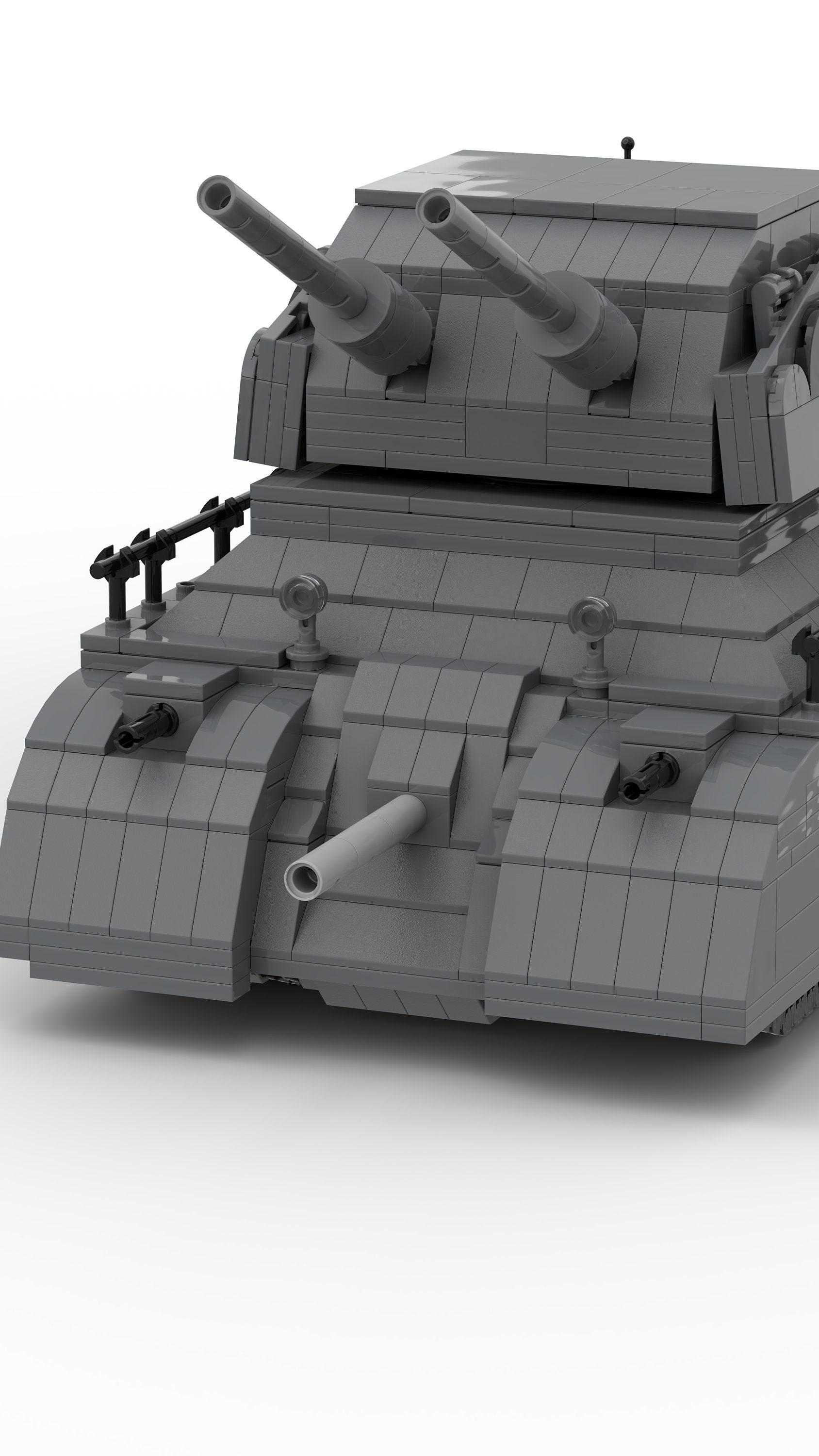 Landkreuzer P. 1000 Rat Moc no Bricks - Etsy