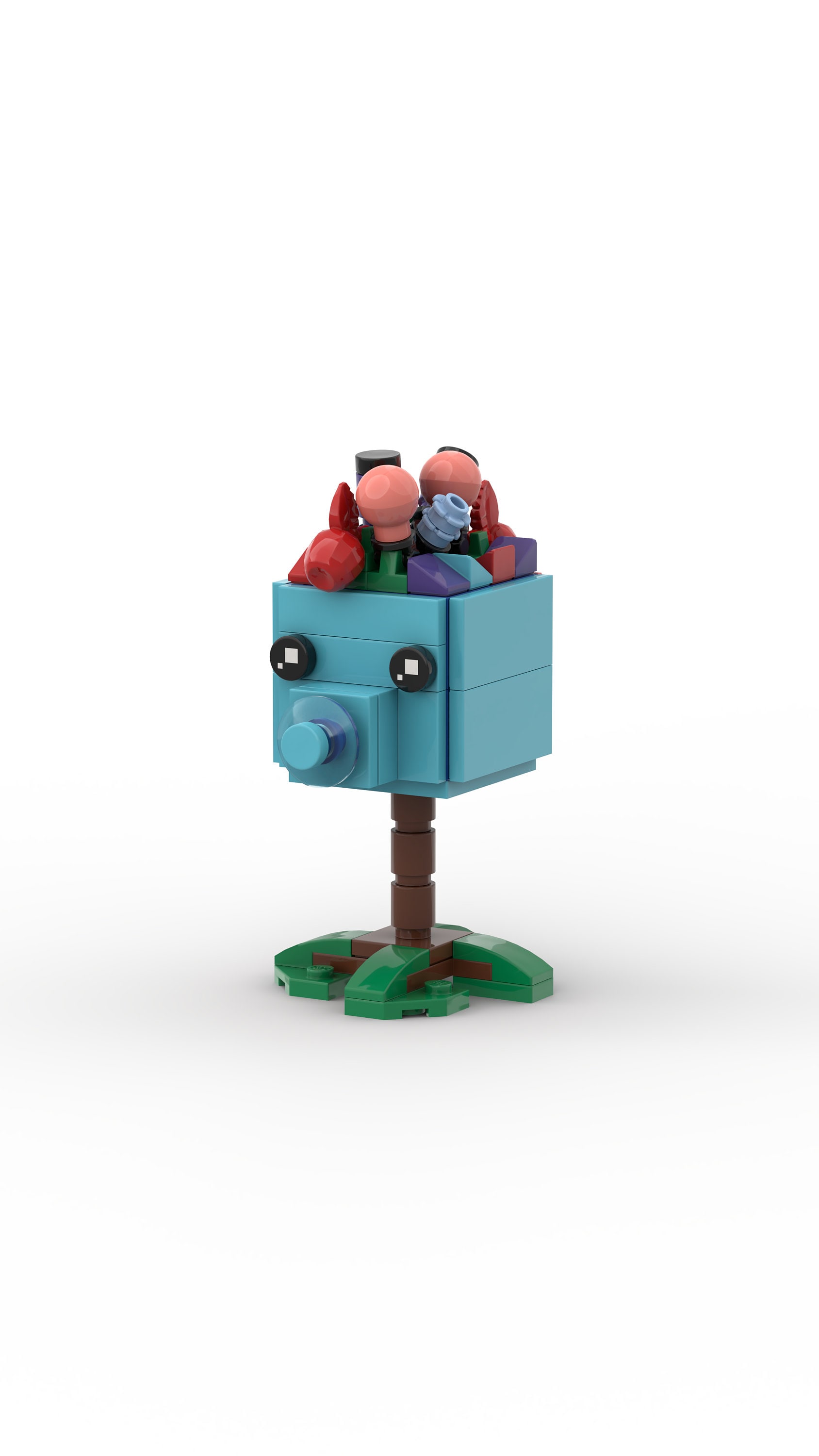 Only PDF Berry Shooter Plants Vs Zombies Moc(no Bricks Included!) - Etsy