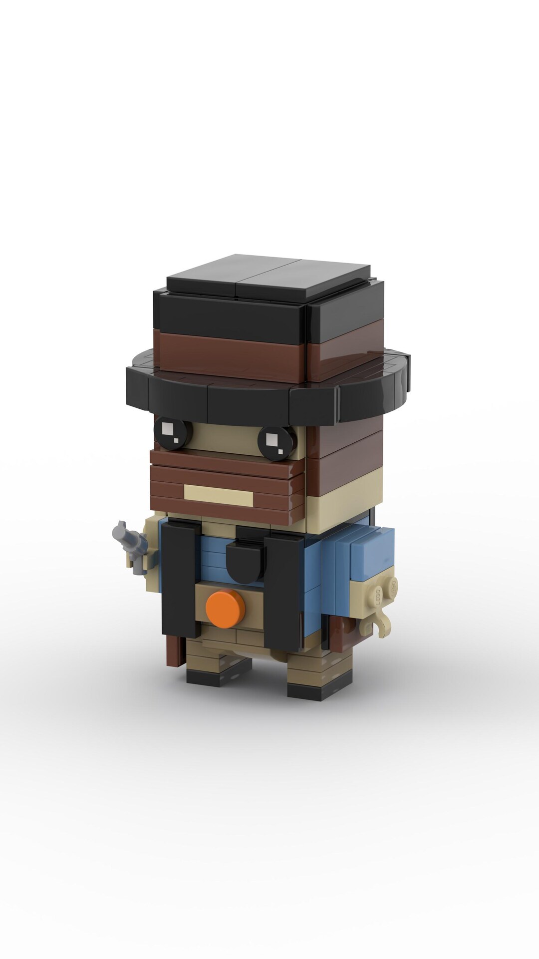 Arthur Morgan Moc Clamp Building Blocks no Bricks no Bricks Included - Etsy