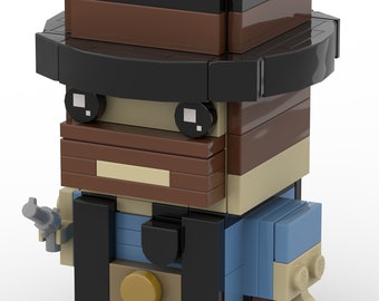 Custom LEGO Arthur Morgan RDR2 Purist, Real Parts, Official Parts - Etsy