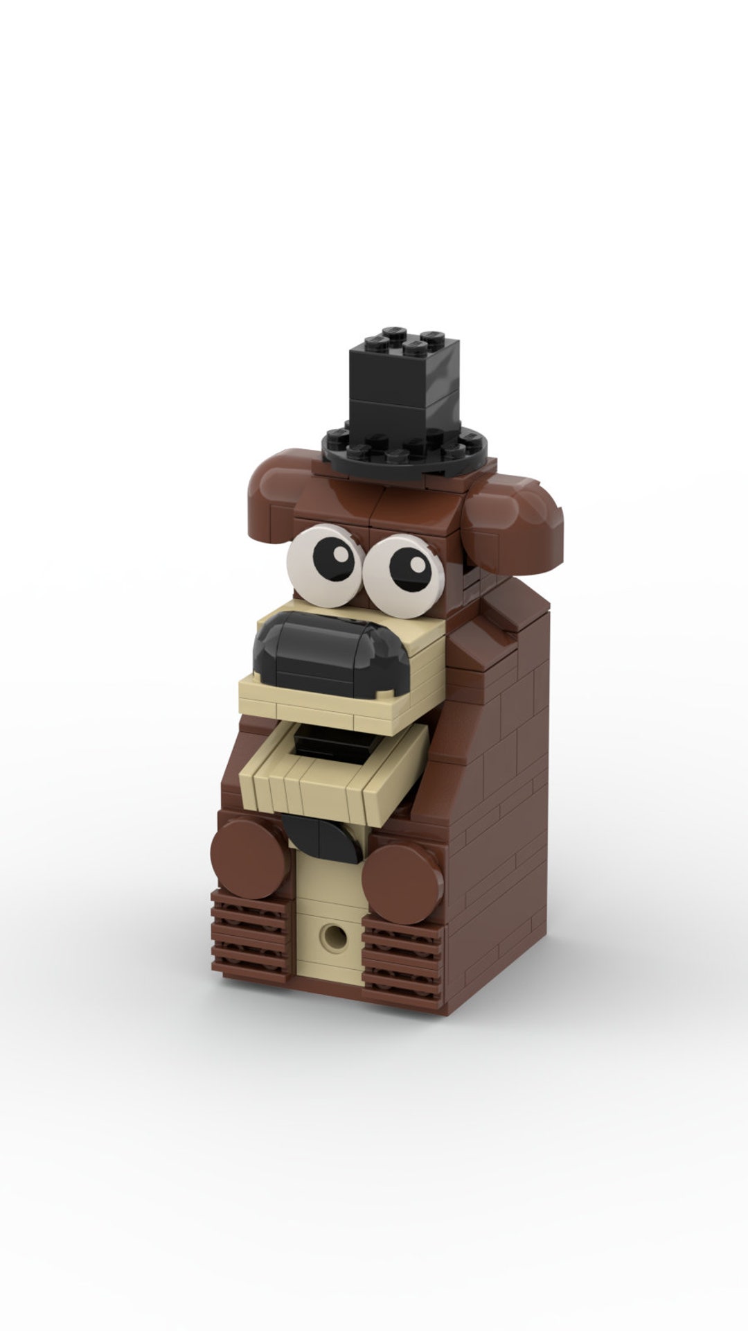 Only PDF Freddy Fazbear Meme Moc(no Bricks Included!) - Etsy