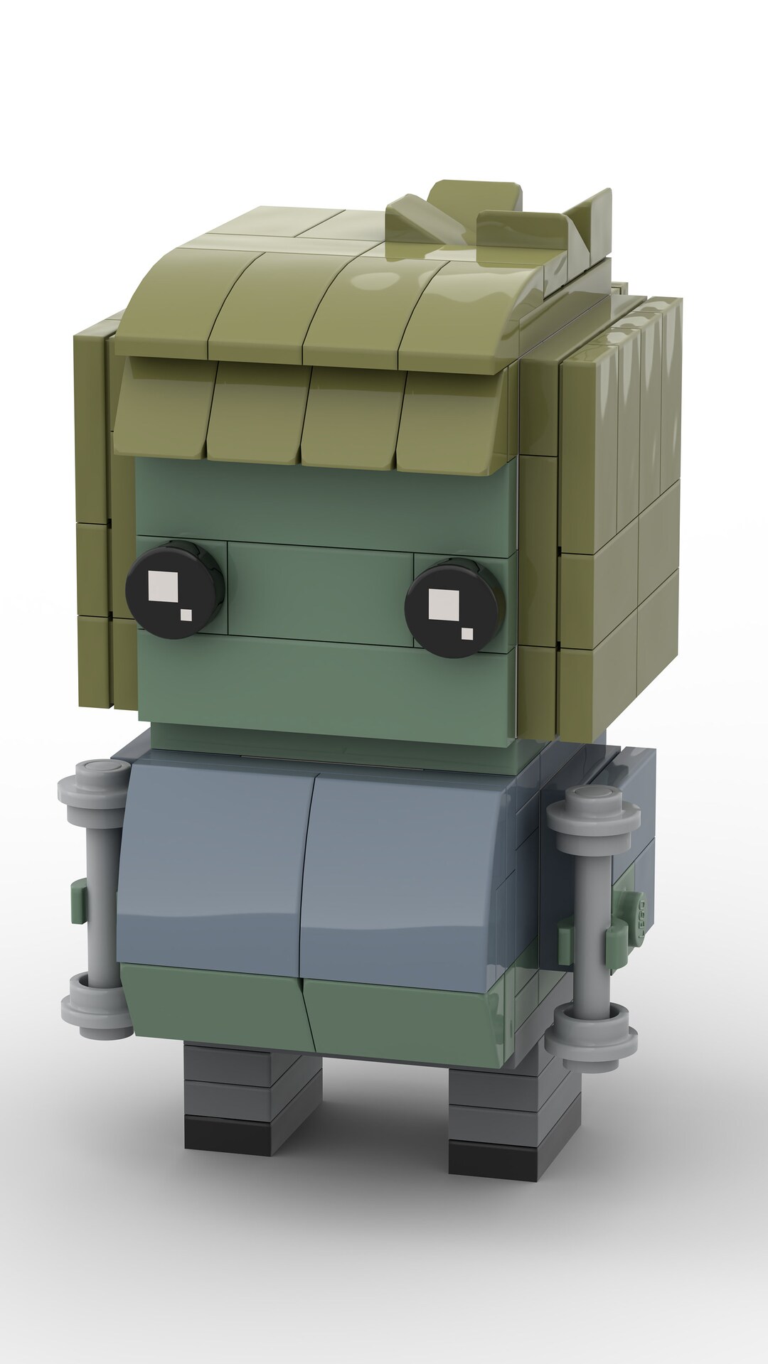 Only PDF Muscle Man Regular Show Moc(no Bricks Included!) - Etsy