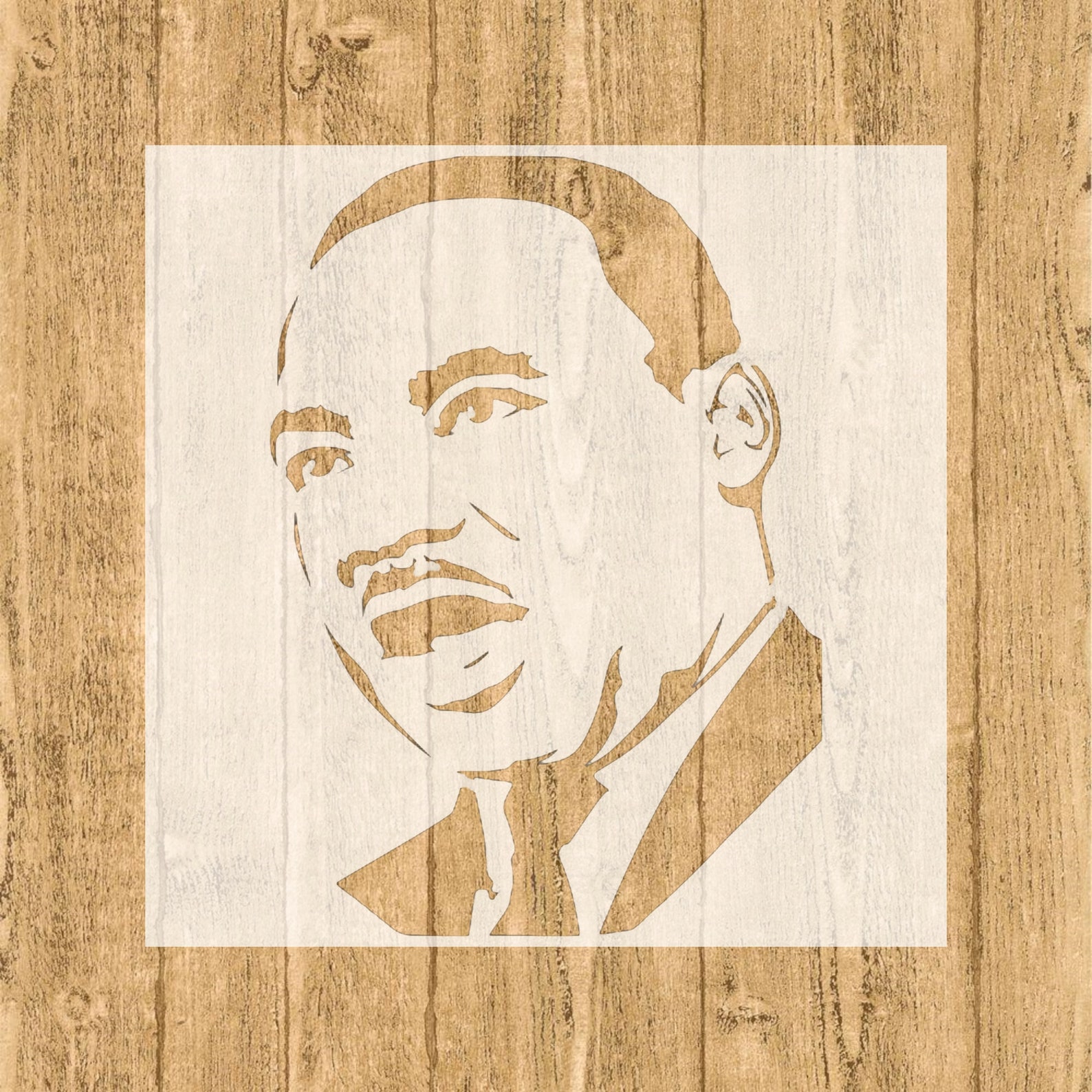 Martin Luther King Jr Reusable Stencil | Etsy