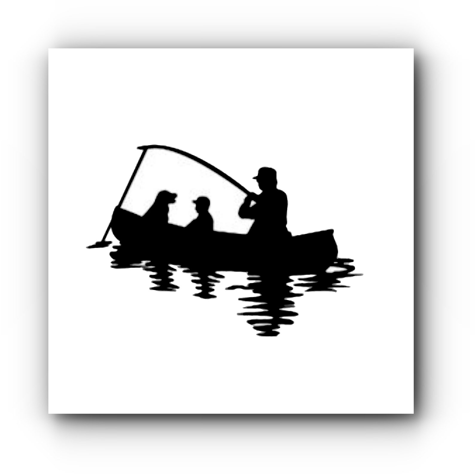 Fishing Vinyl Decal Car Decal Sticker For Car Window Bumper | Etsy