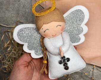 Felt Angel - Etsy