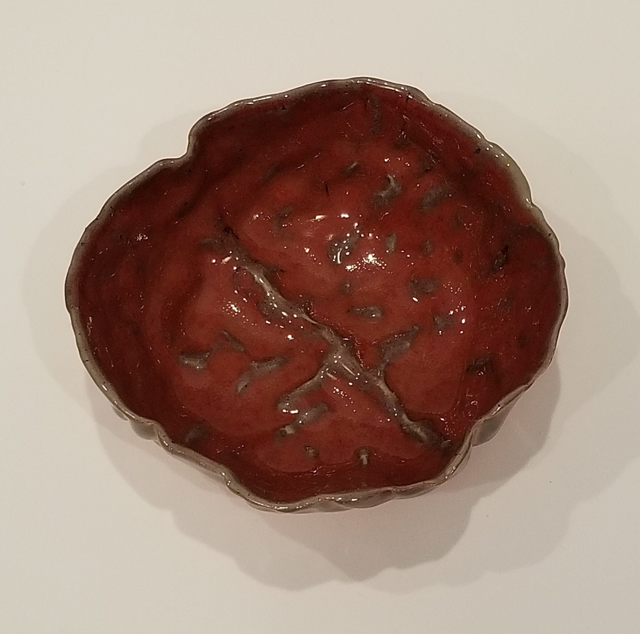 Blood Red Brain Bowl - Etsy