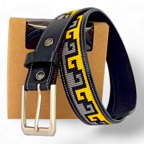 Indian Beaded Belt - Etsy