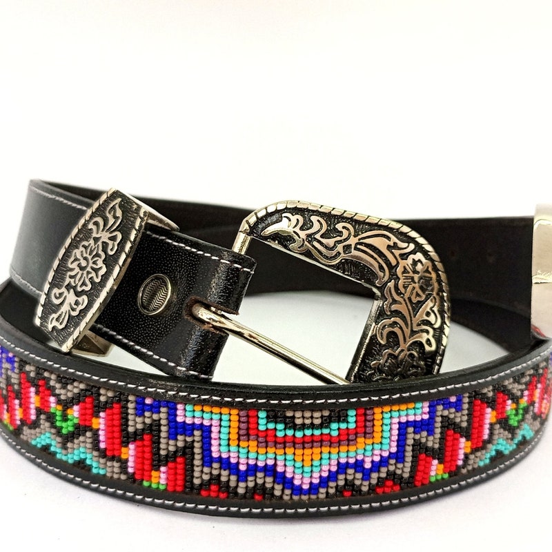 Beaded Belt Buckles - Etsy