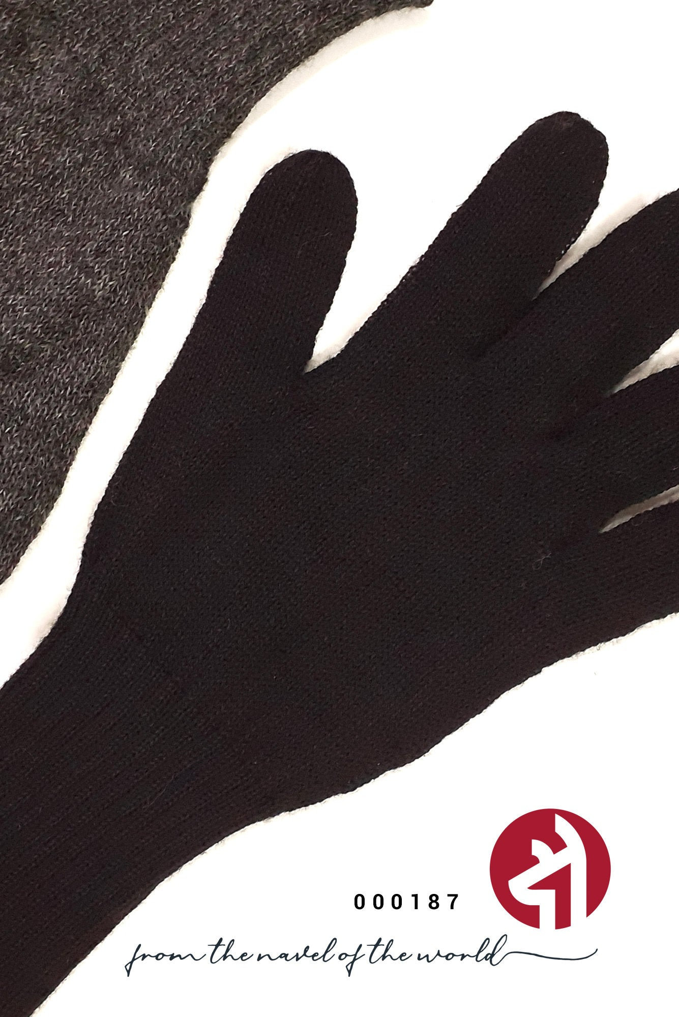 Winter Gloves, Elegant and Reversible in Alpaca, Handmade in Natural ...