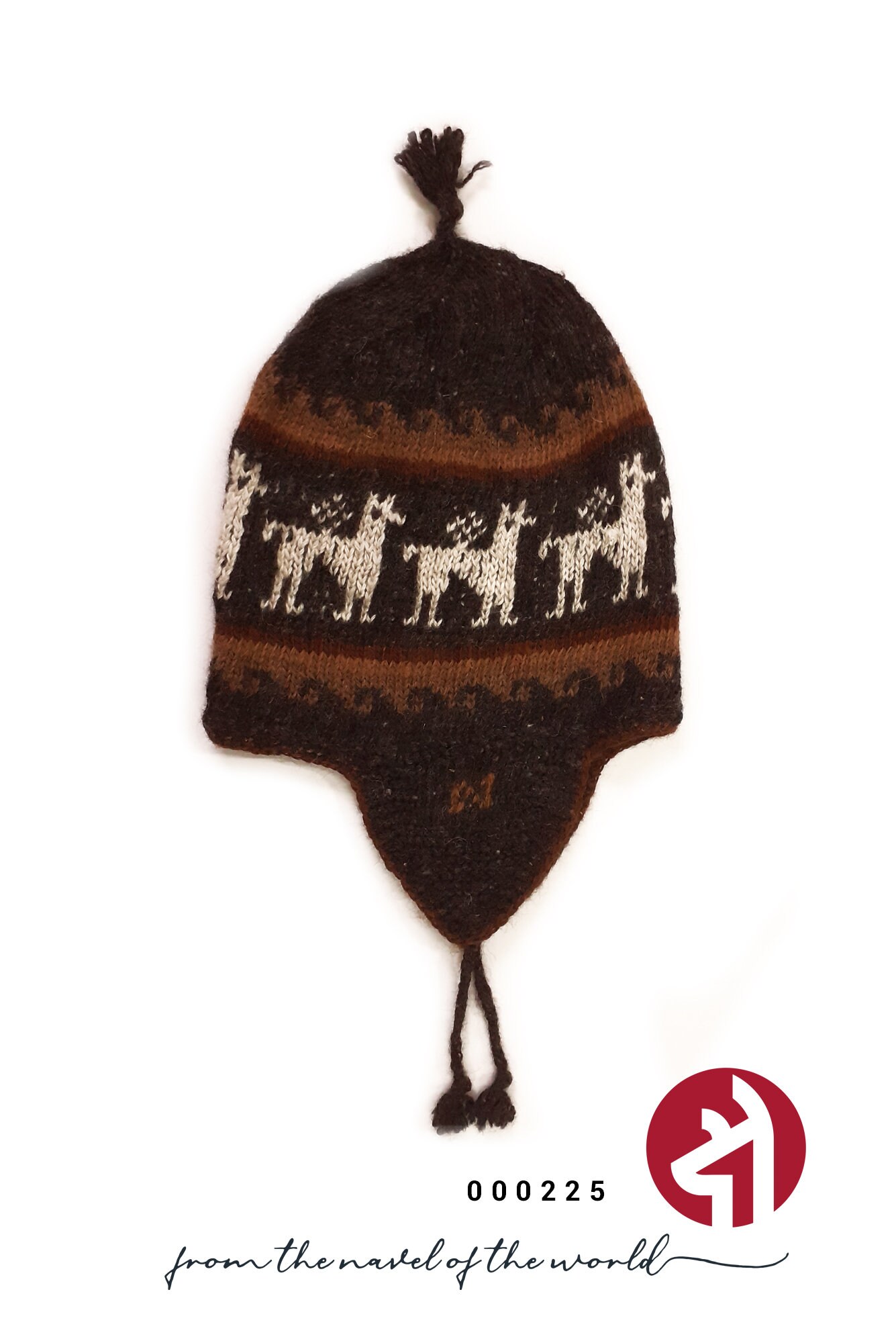 Adult Peruvian Hat (chullo), Traditional From the Andes of Peru, 100% ...