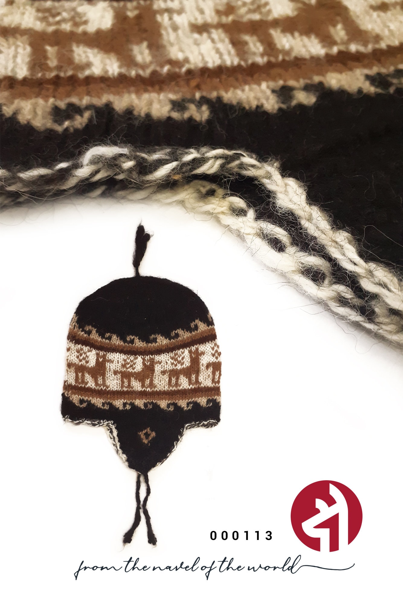 Adult Peruvian Hat (chullo), Traditional From the Andes of Peru, 100% ...