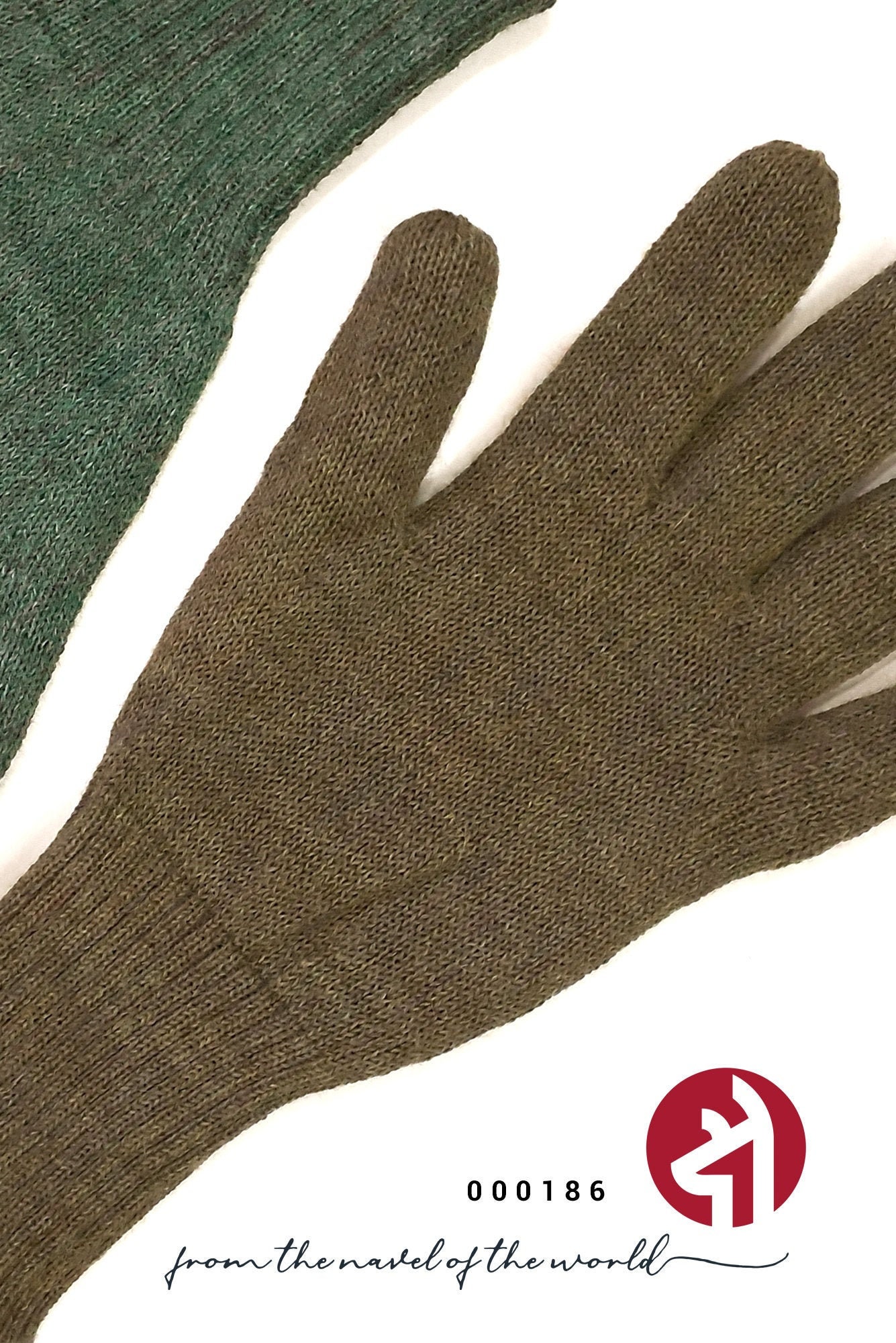 Winter Gloves, Elegant and Reversible in Alpaca, Handmade in Natural ...