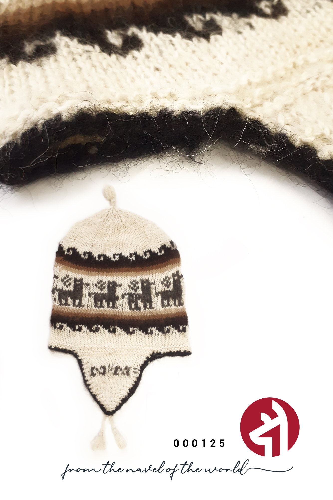 Adult Peruvian Hat (chullo), Traditional From the Andes of Peru, 100% ...