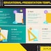 Educational Presentation Templates for Online Lessons Complete Set ...