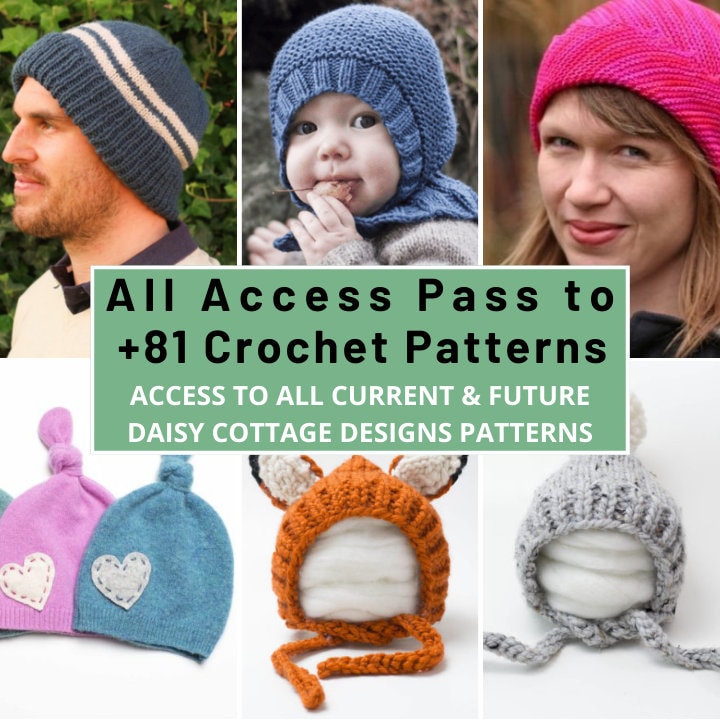 Bundle for 80 Crochet Patterns, Amigurumi, Blankets, Colorful Yarns ...