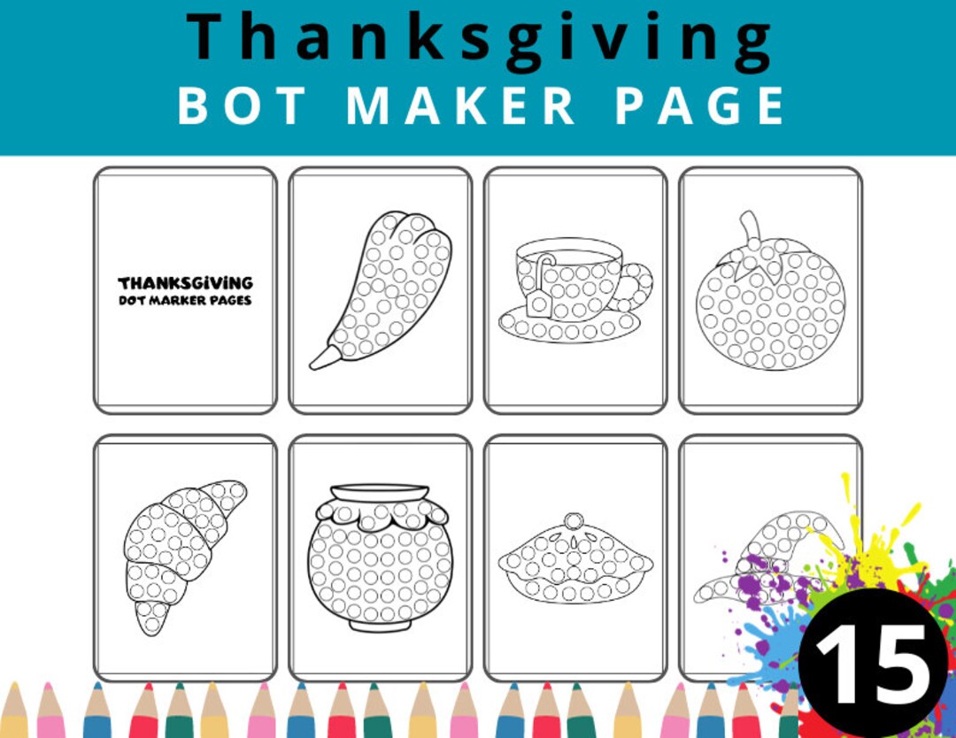Thanksgiving Fun: Activity Book for Kids - Volume 2 - Etsy