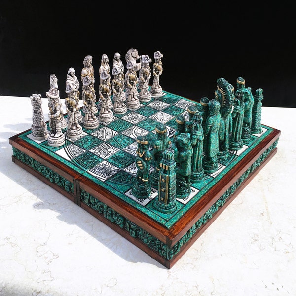 Indian Chess Set - Etsy