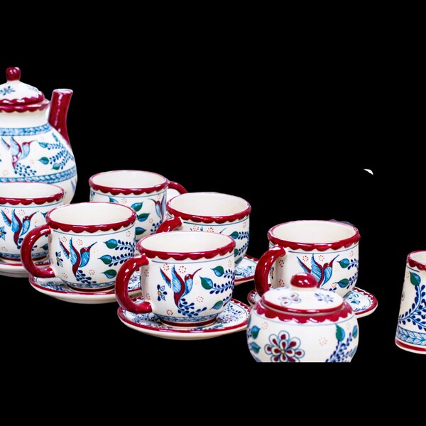 Mexican Tea Set - Etsy