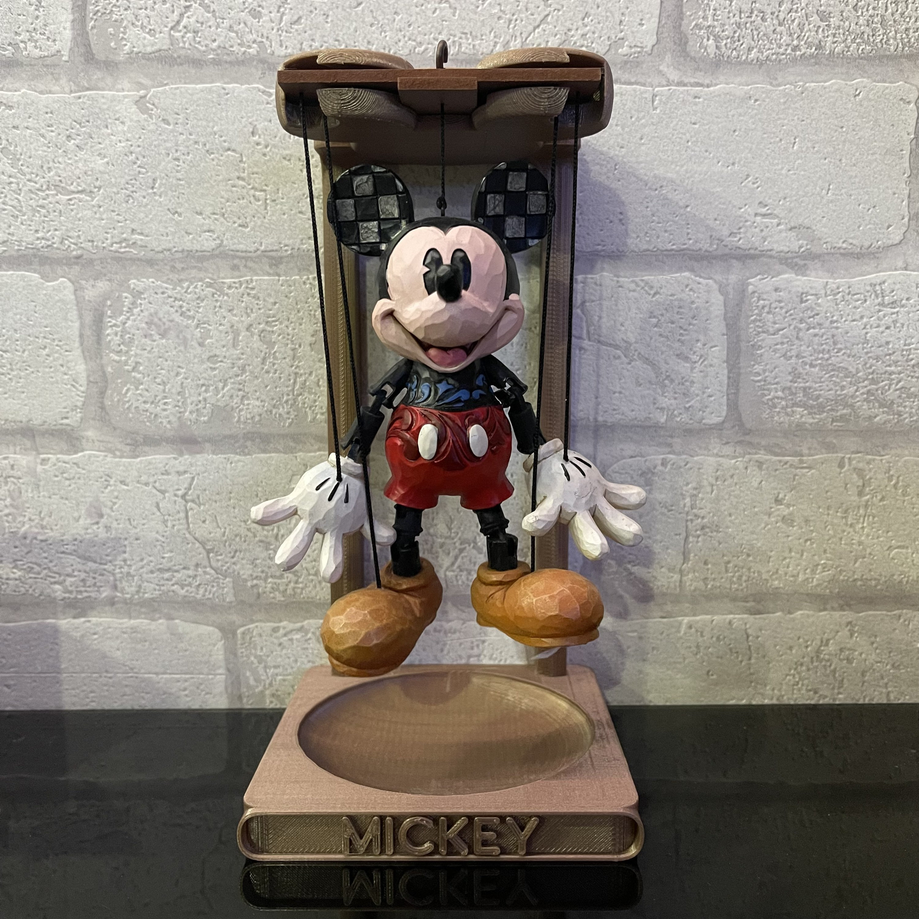 Printnovex Disney Traditions Marionette Stand for Mickey, Minnie ...