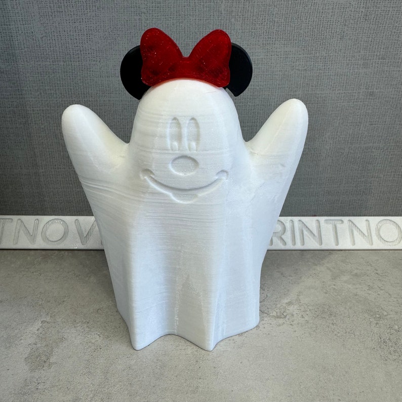 Printnovex Ghost Themed Mickey Minnie Light up Halloween Decoration - Etsy