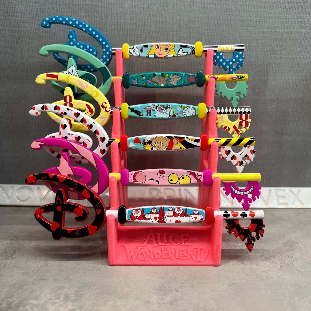 Printnovex Key Stand for 6 Disney Keys - Alice in Wonderland - Etsy
