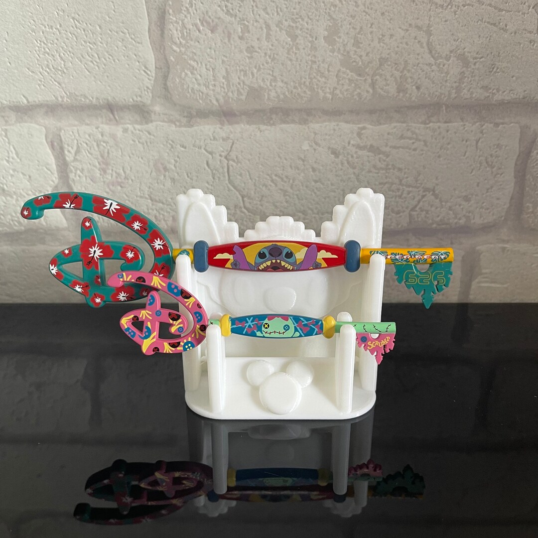 Printnovex Stitch and Scrump Disney Key Stand - Etsy