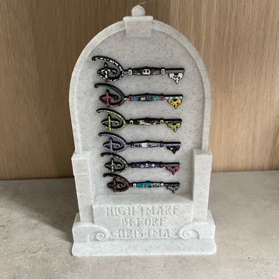 Printnovex 6 Disney Key Pin Display Stand Nightmare Before | Etsy