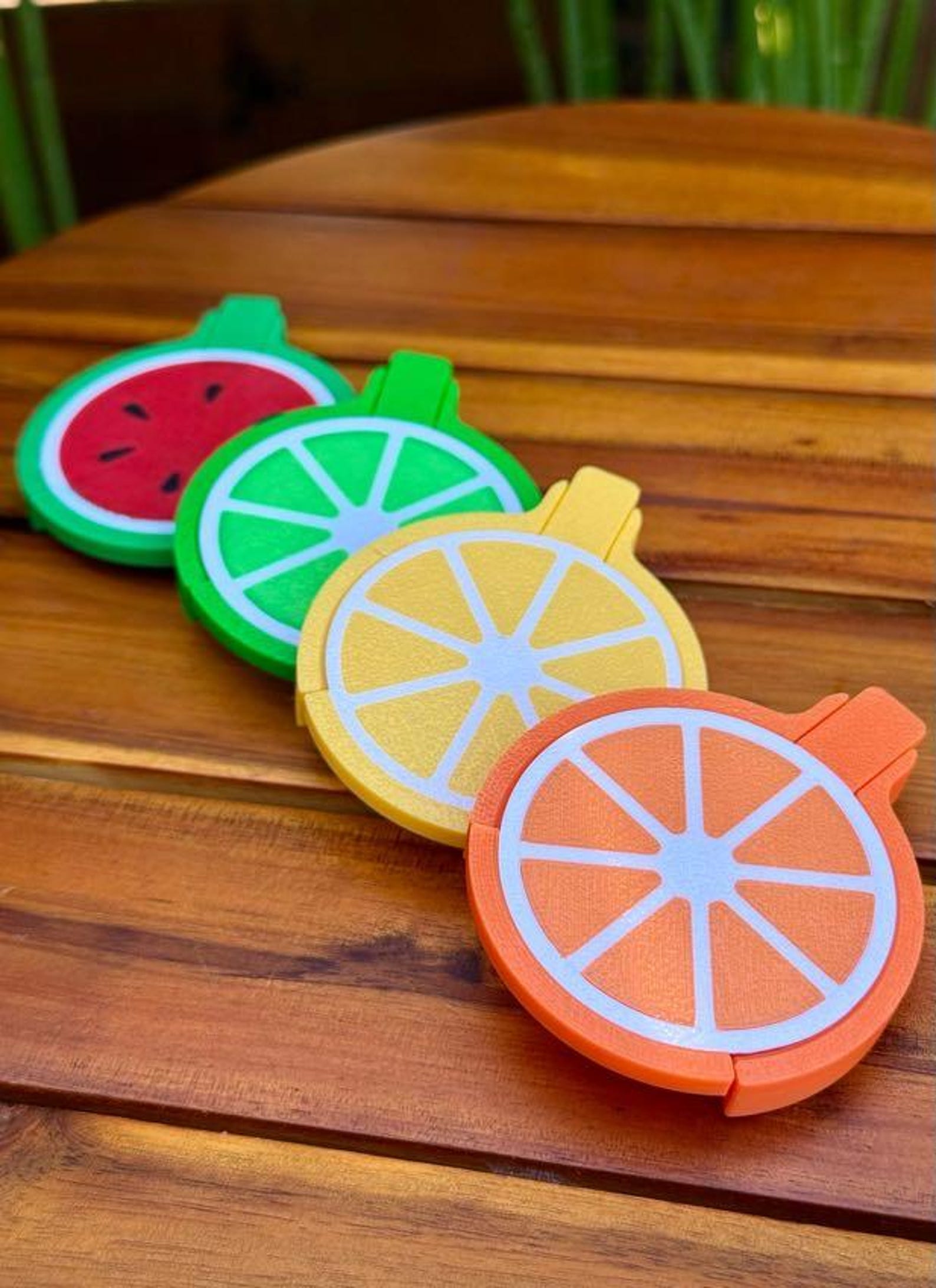 Fruit Slice Soda Can Toppers – 3D Printed Reusable Pop Can Lids ...