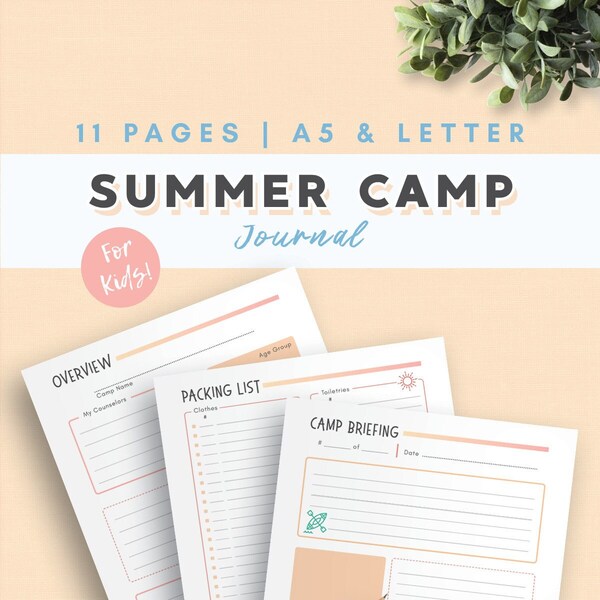 Camping Journal - Etsy