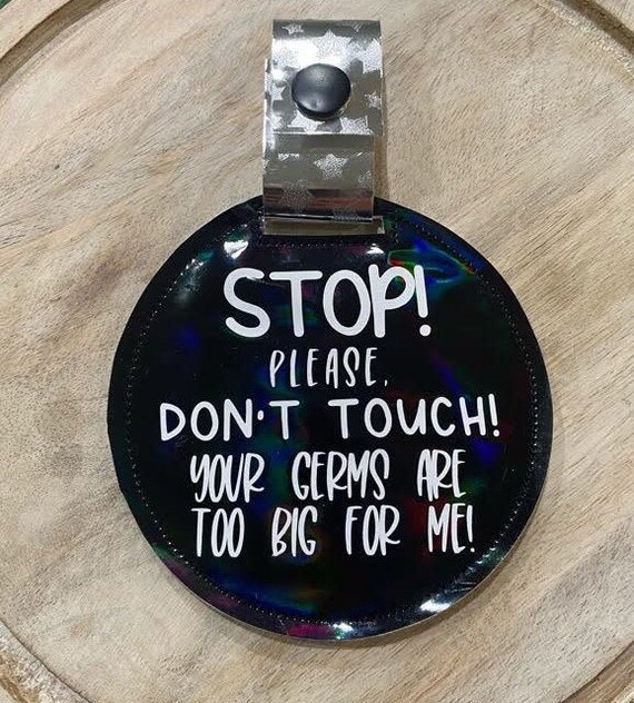 Car Seat Germ Sign Germs are Too Big | Etsy
