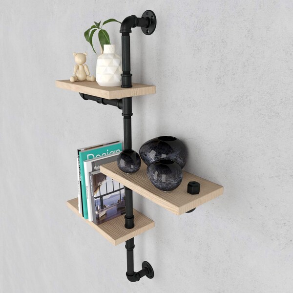 Corner Pipe Shelf - Etsy