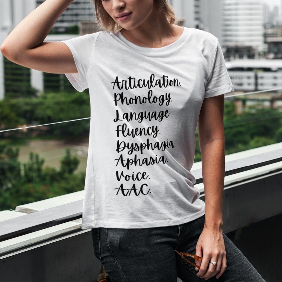 SLP Scope of Practice Svg Speech Language Pathology SLP | Etsy