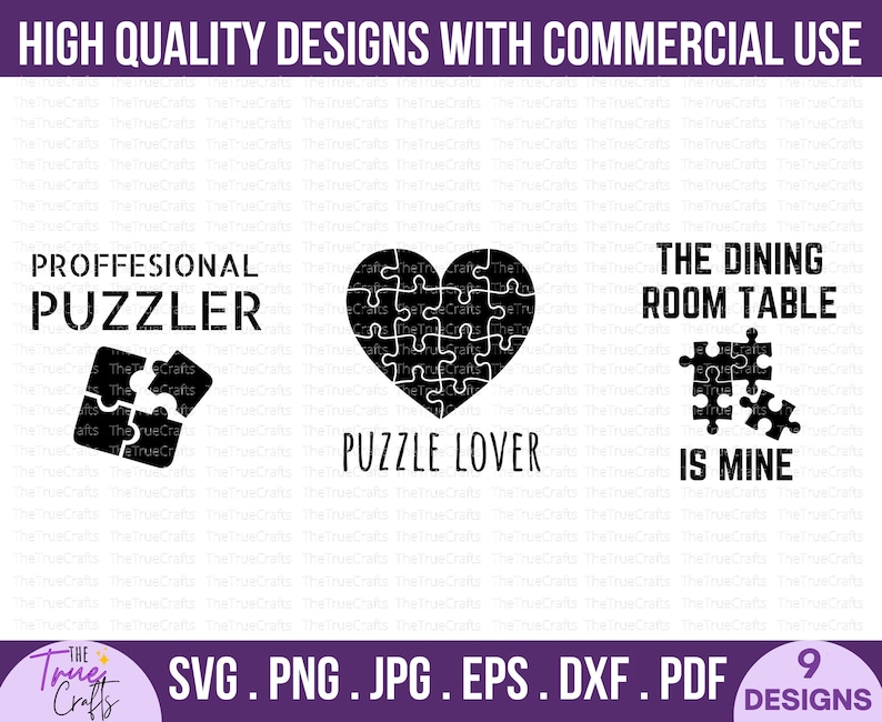 Puzzle Svg Bundle Gifts for Jigsaw Puzzle Lover Funny - Etsy
