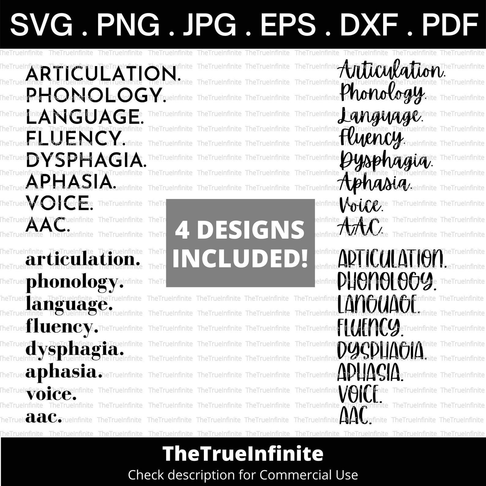 SLP Scope of Practice Svg Speech Language Pathology SLP | Etsy
